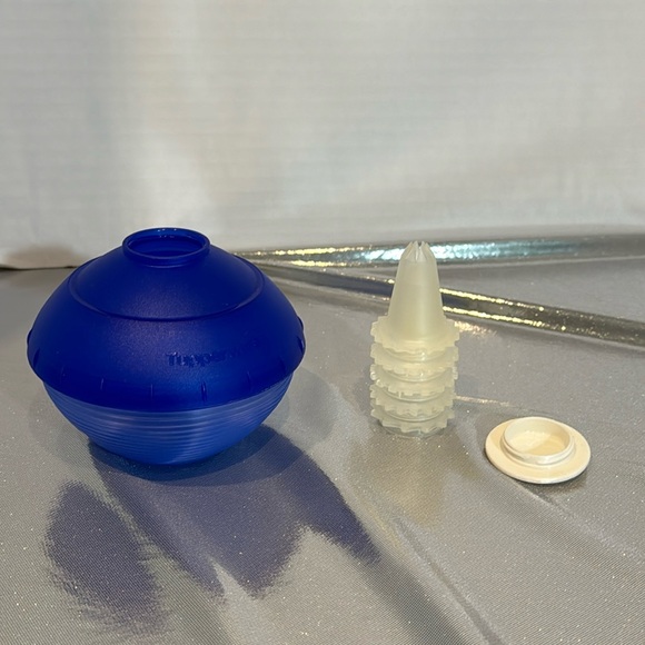 Tupperware | Kitchen | Tupperware Blue Squeeze It Icing Kit 5 Tips Cake ...